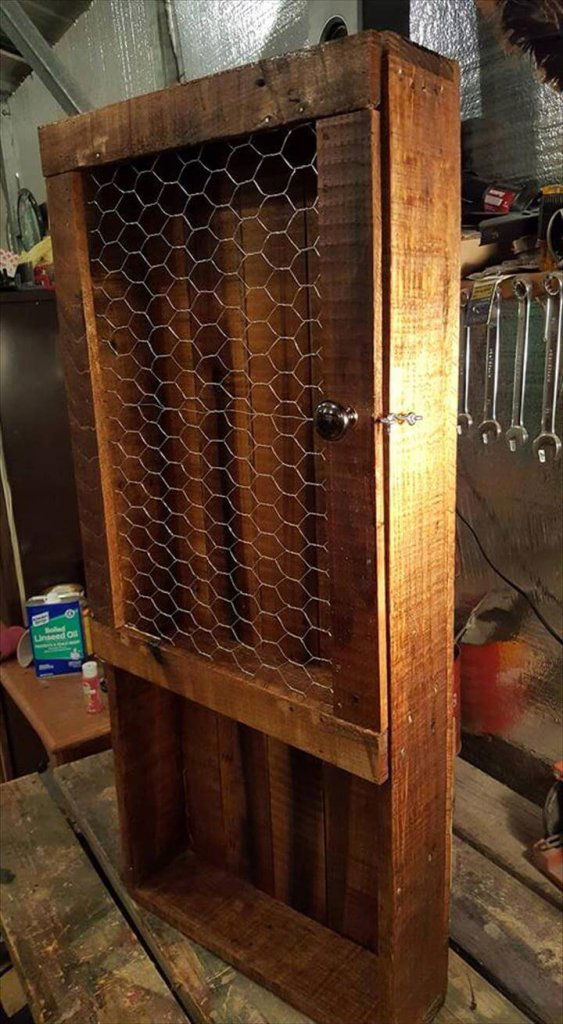 DIY Wood Pallet Kitchen Pantry - Pallets Pro