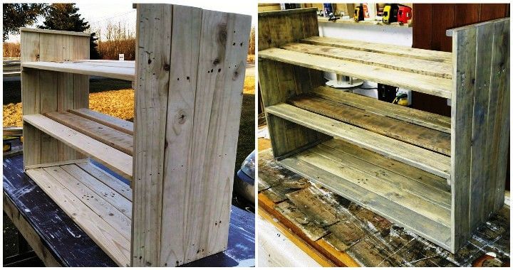 DIY Wood Pallet Hall Tree - Pallets Pro